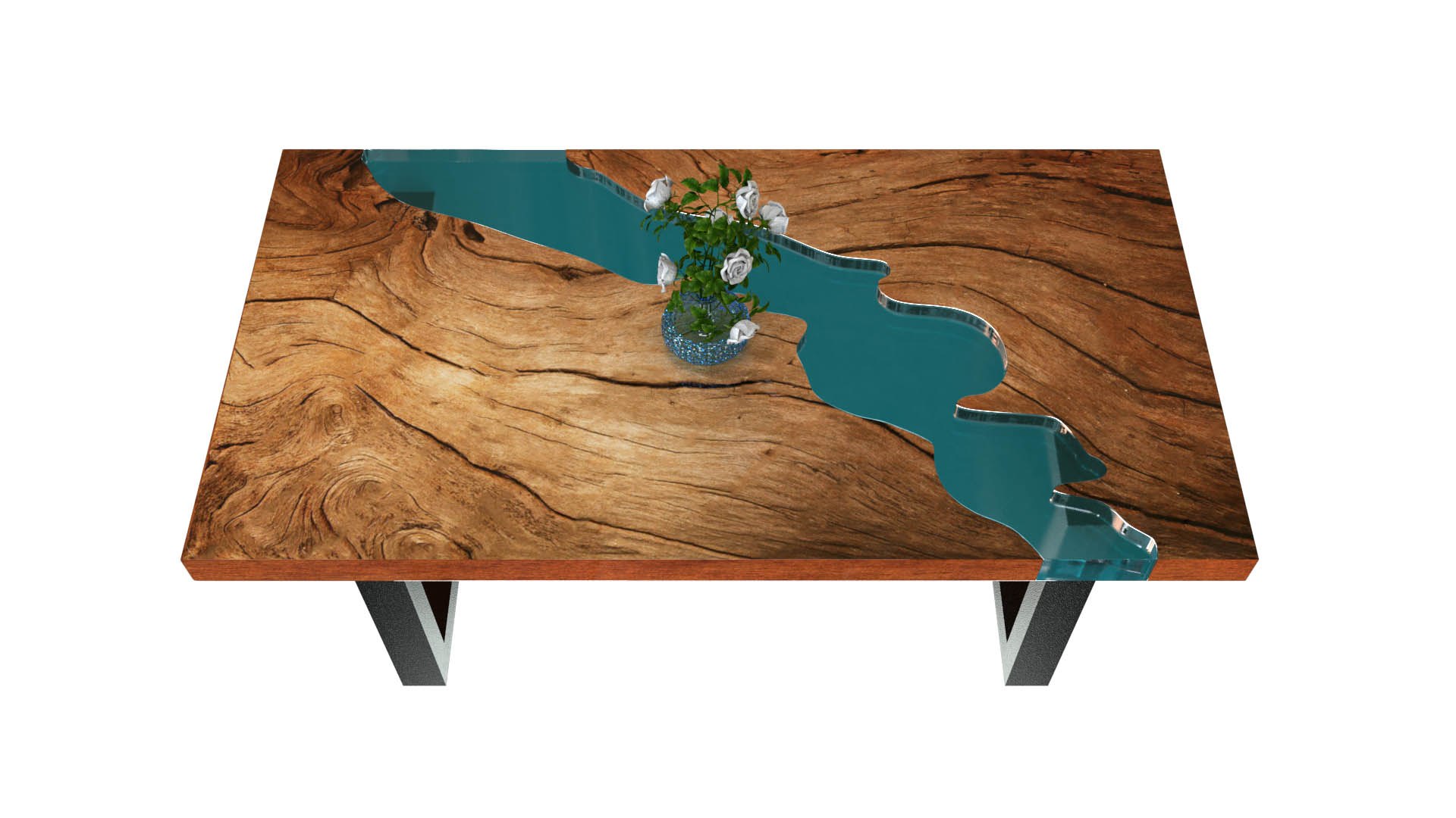 Resin Table Model - TurboSquid 2120553