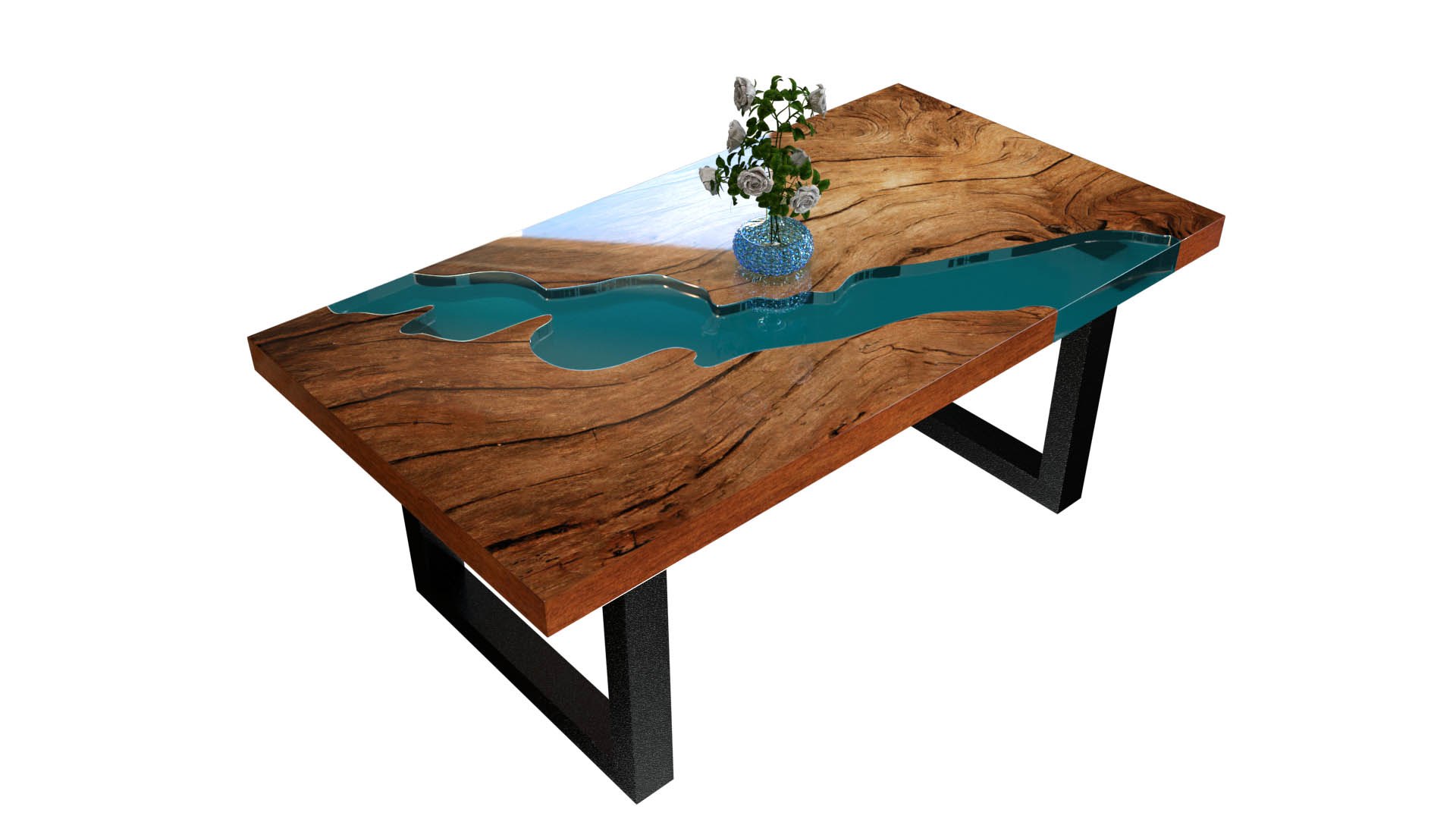 Resin Table Model - TurboSquid 2120553