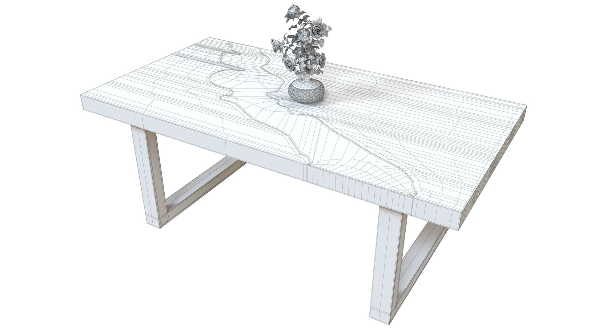 Resin Table Model - TurboSquid 2120553