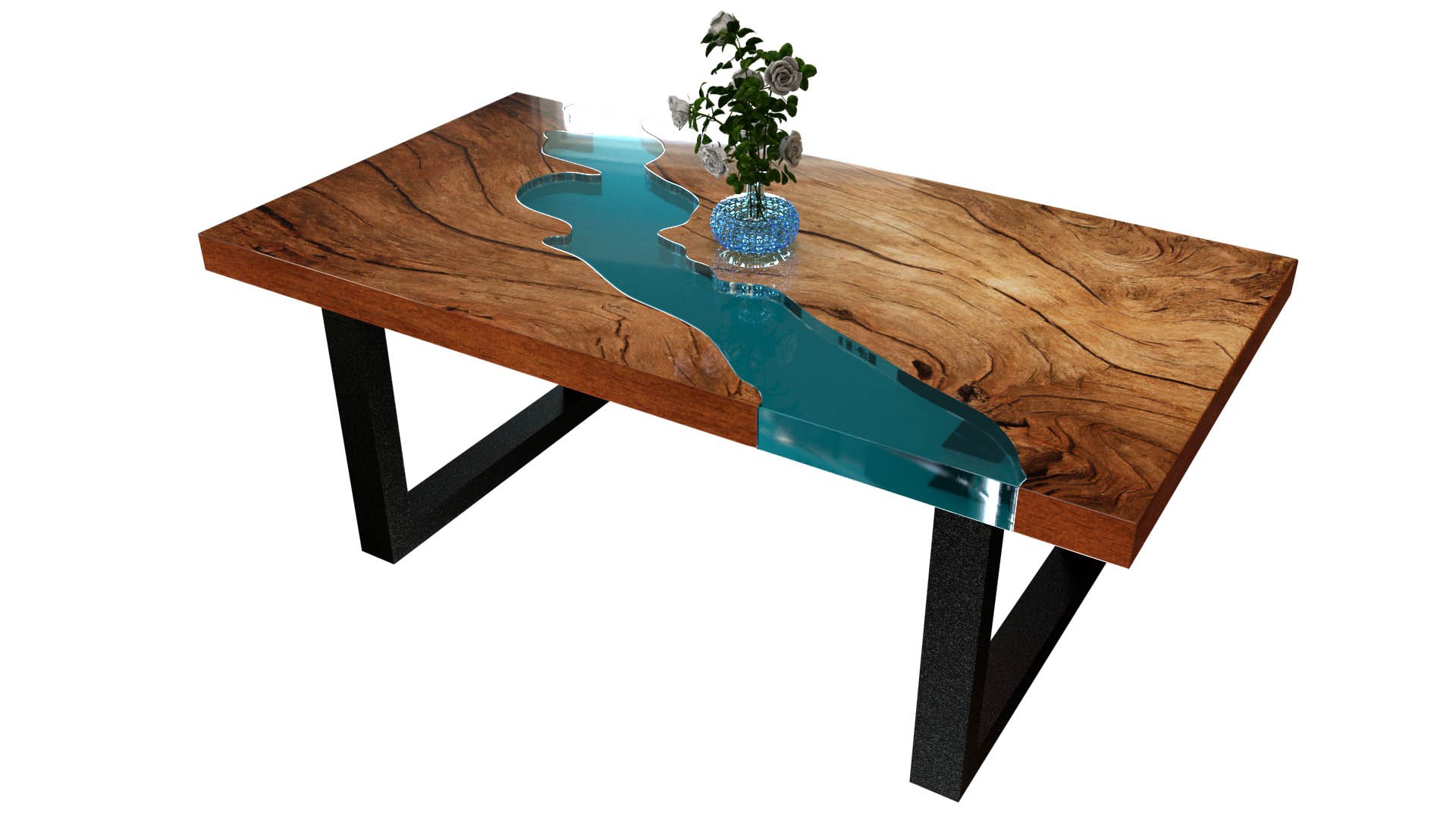 Resin Table Model - TurboSquid 2120553