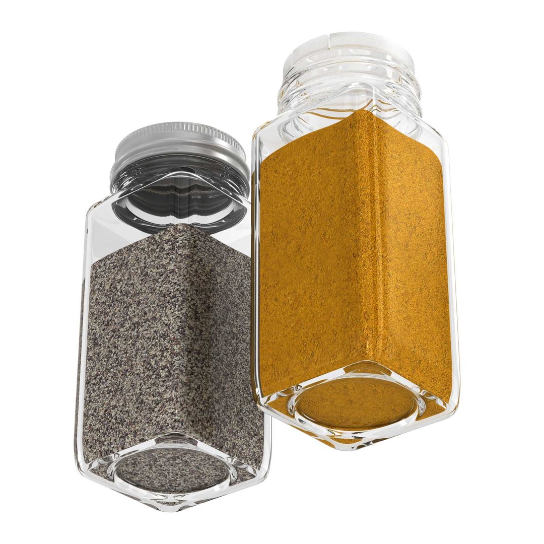 Jar Cleared Square Spice 3D Model - TurboSquid 1643066
