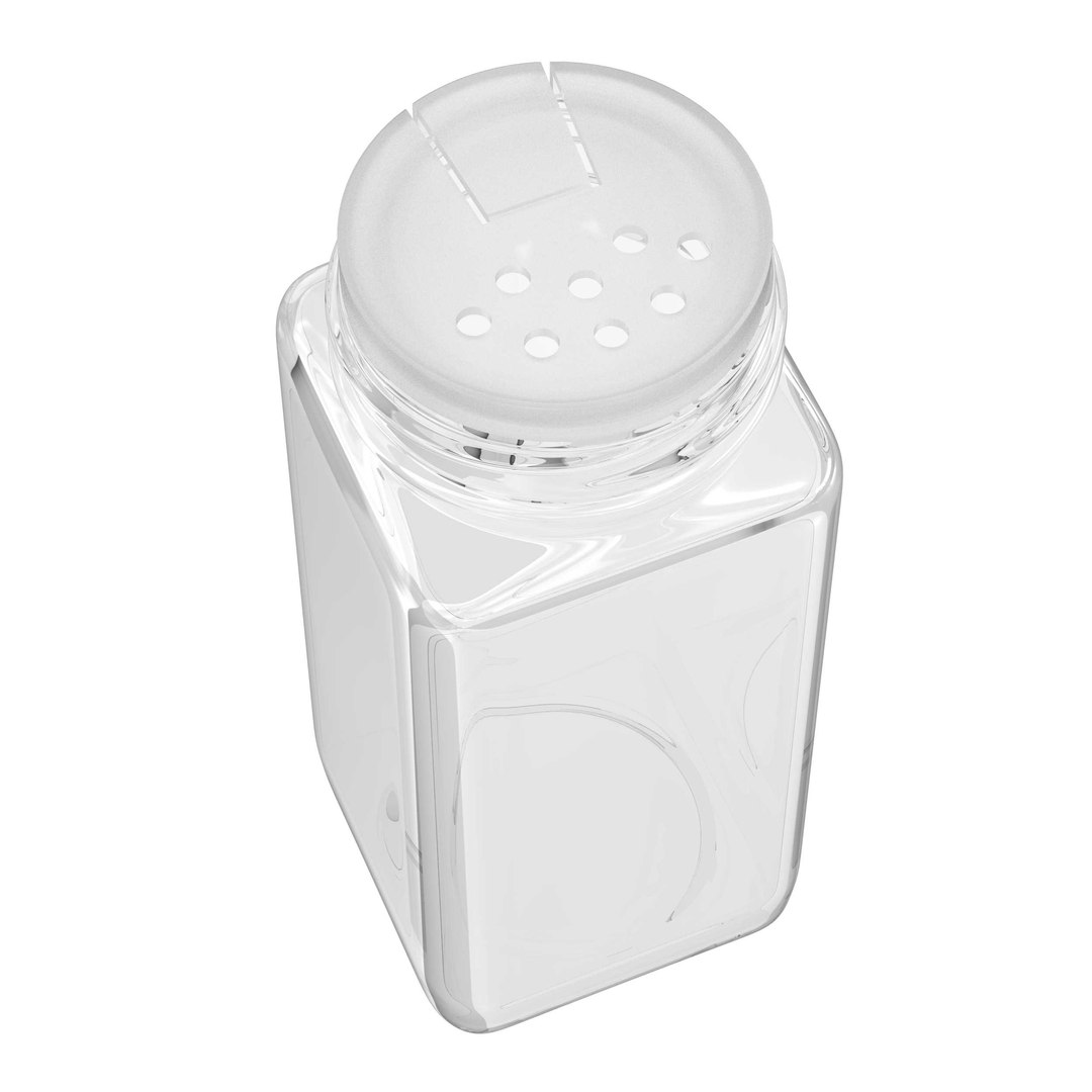 Jar Cleared Square Spice 3D Model - TurboSquid 1643066