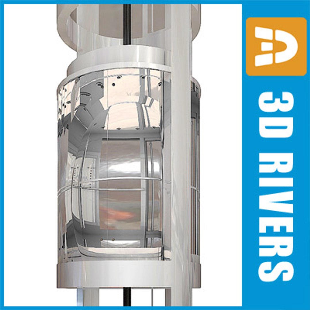Panoramic Elevator 3d Model
