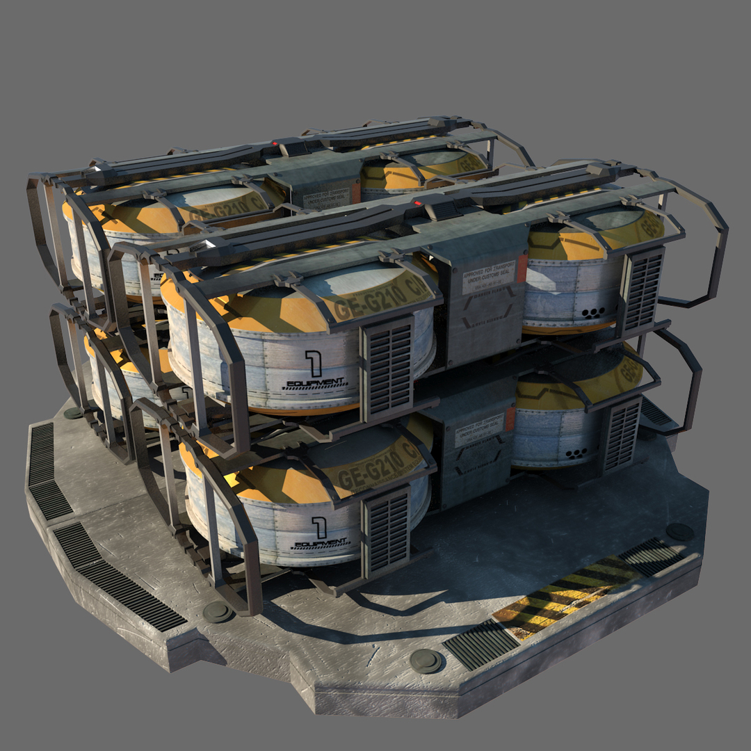 futuristic containers max