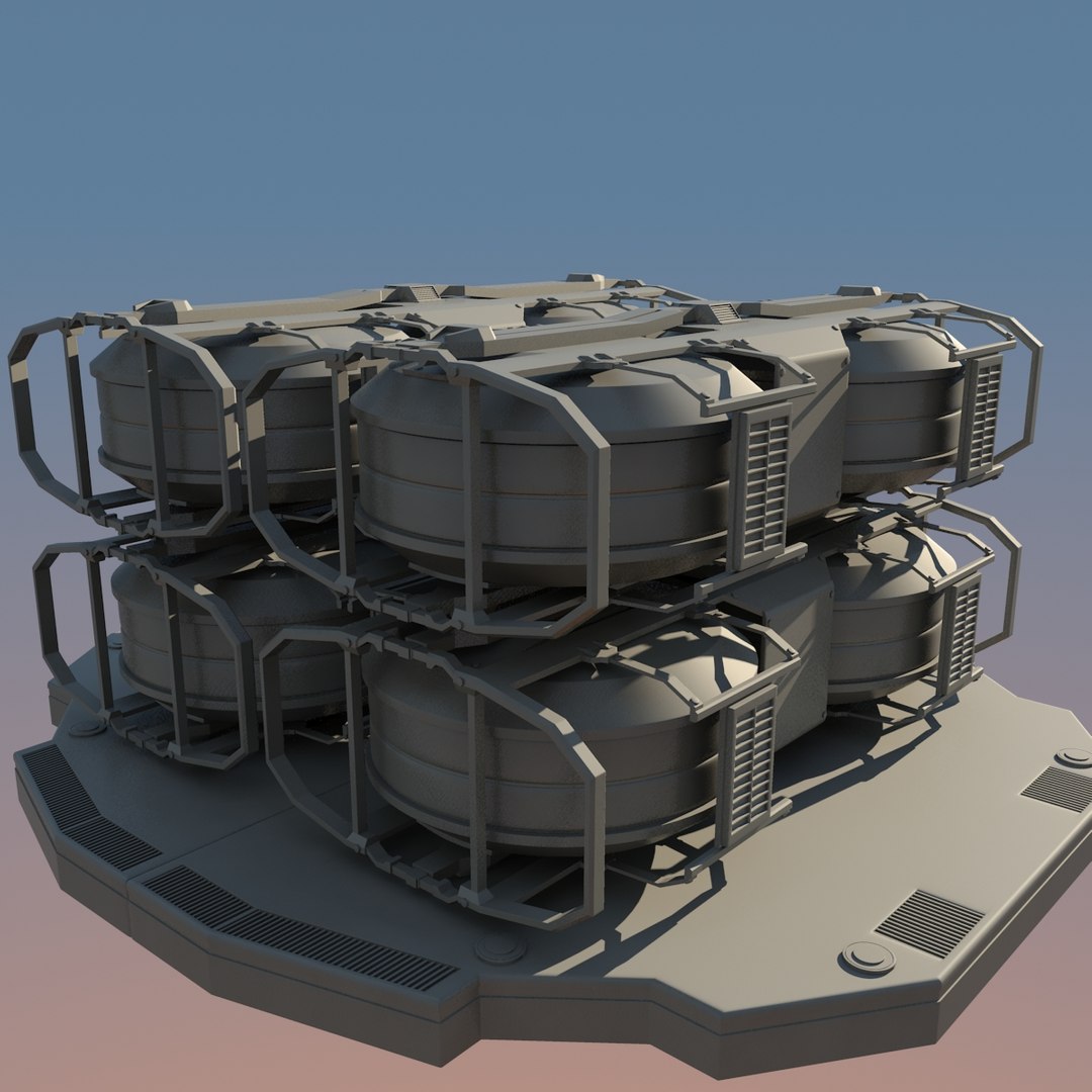 Futuristic Containers Max