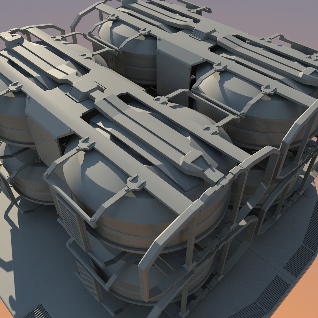 futuristic containers max