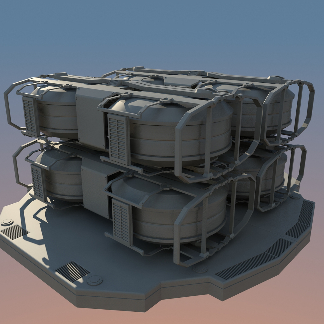 futuristic containers max