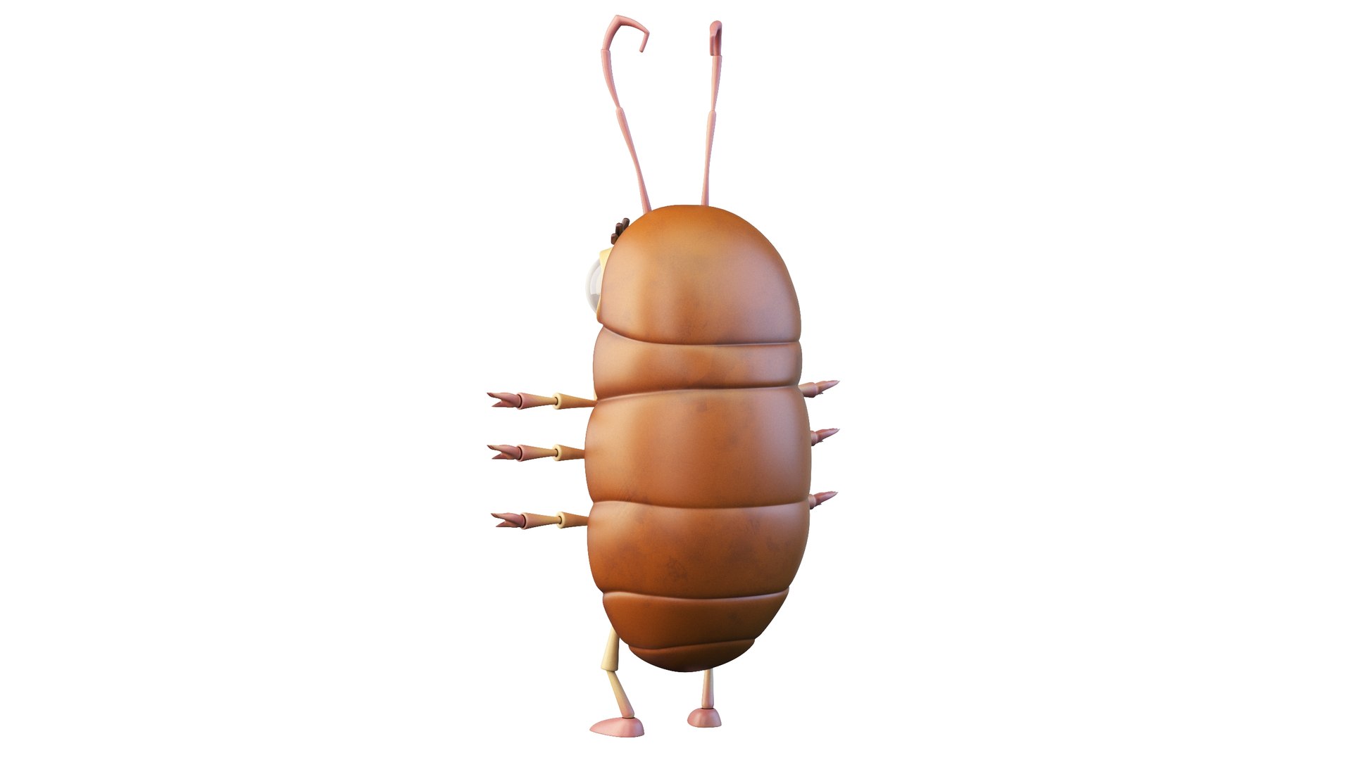 Cartoon Beetle Character Model - TurboSquid 2070241