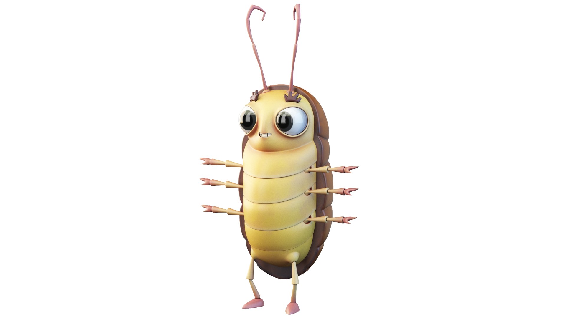 Cartoon Beetle Character Model - TurboSquid 2070241