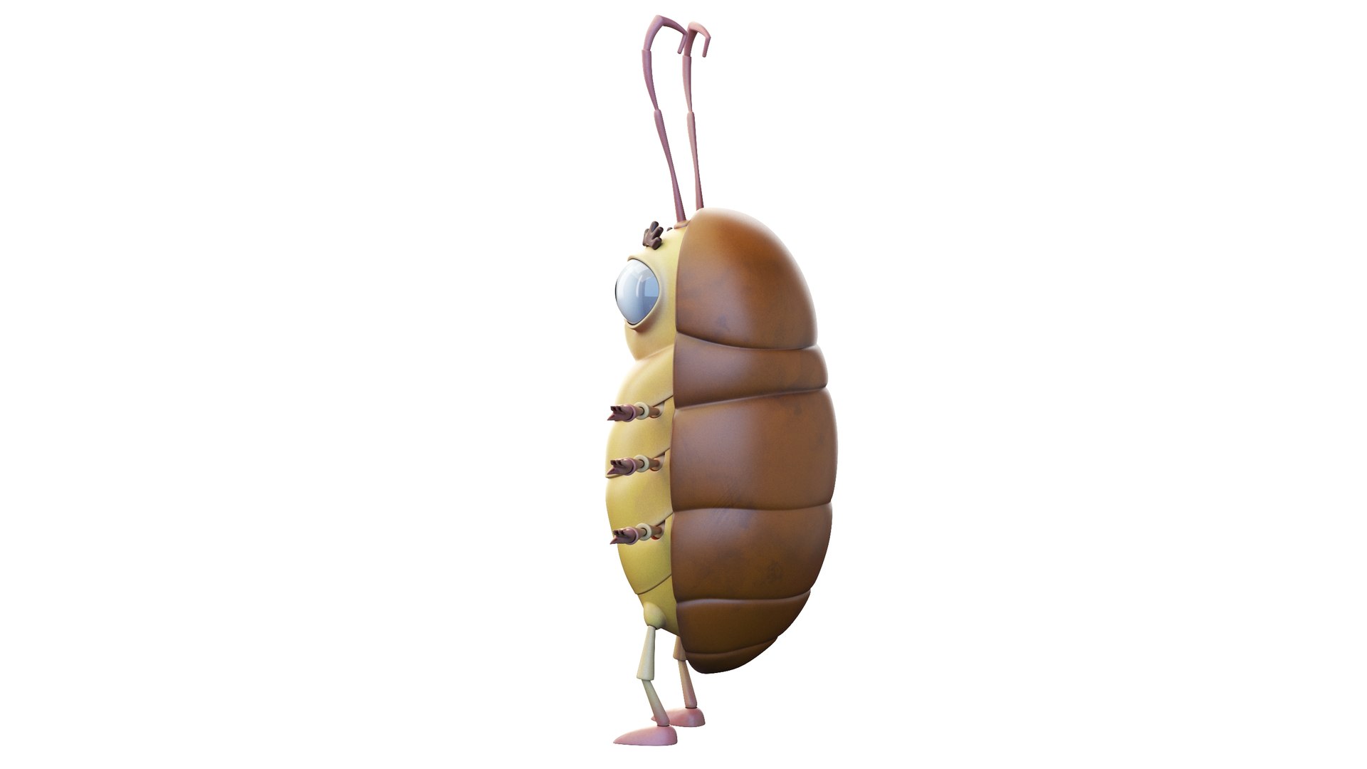 Cartoon Beetle Character Model - TurboSquid 2070241
