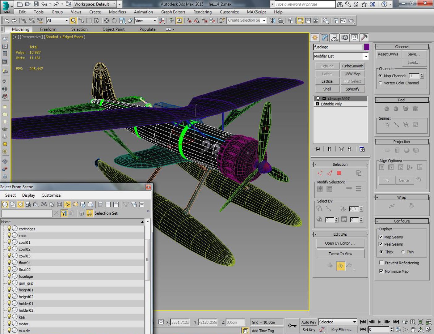3D Seaplane Heinkel He 114 3D Model - TurboSquid 1735514
