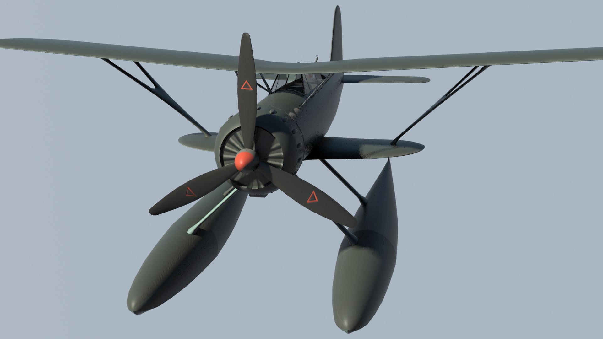 3D Seaplane Heinkel He 114 3D Model - TurboSquid 1735514