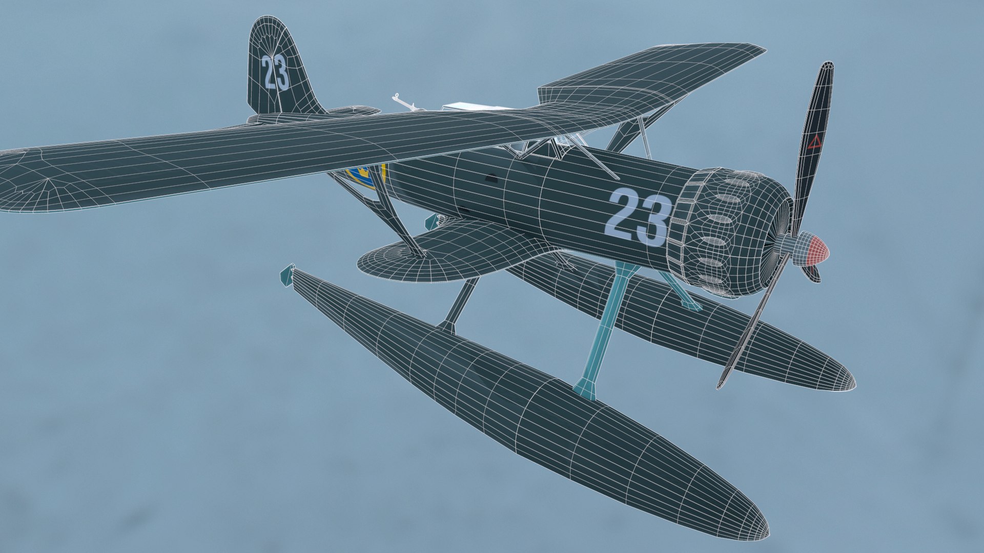 3D Seaplane Heinkel He 114 3D Model - TurboSquid 1735514