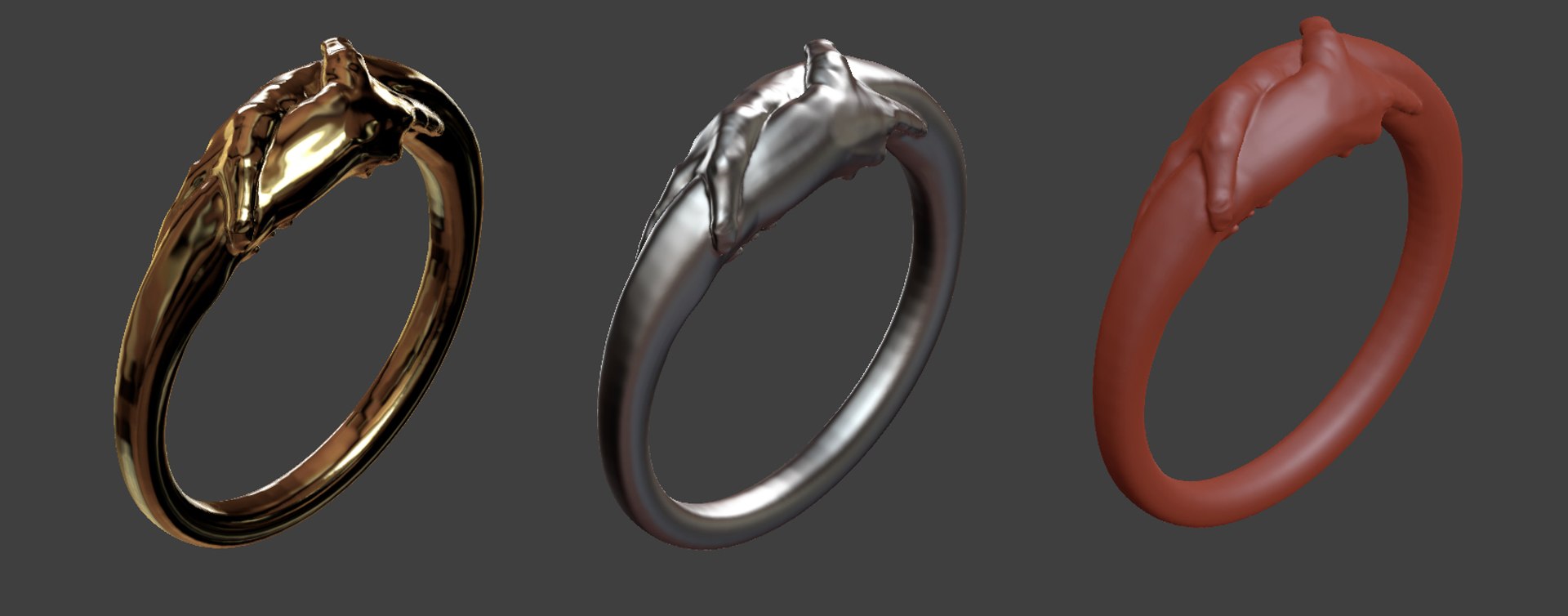 3d Rome Handshake Hand Model