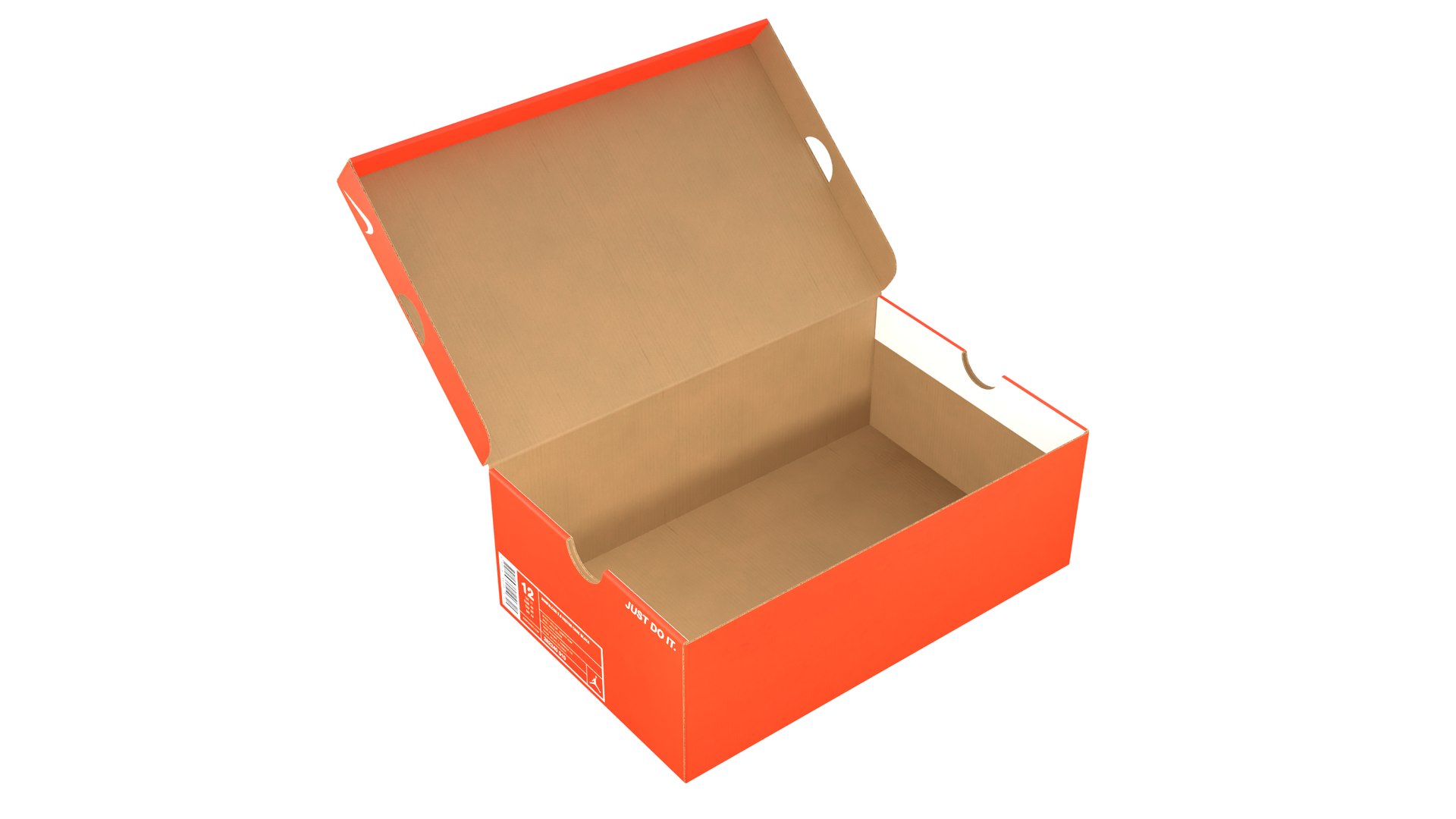 Nike Orange Shoe Box 3D Model - TurboSquid 2161057