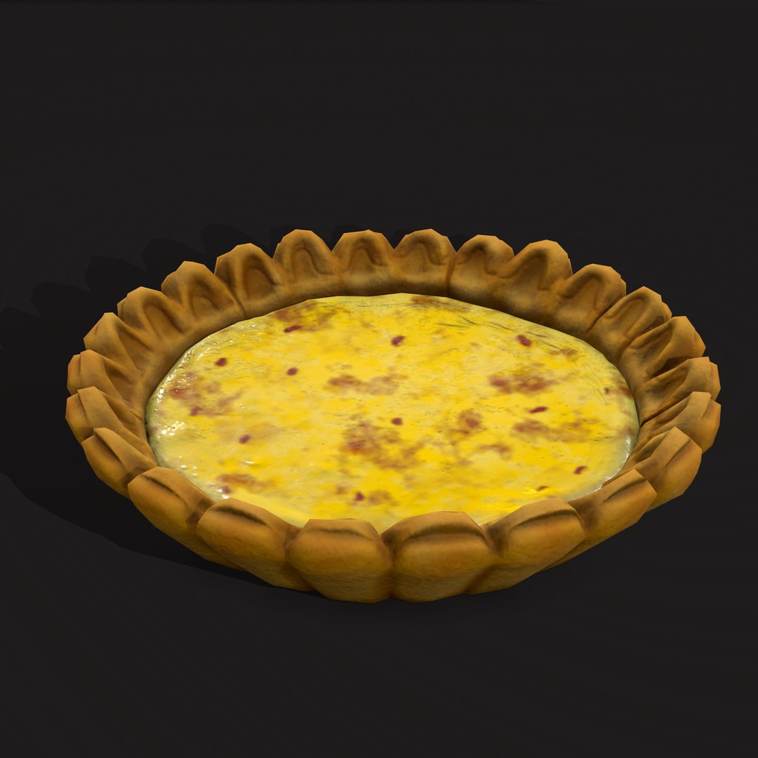 3D Custard Pie model - TurboSquid 1774929