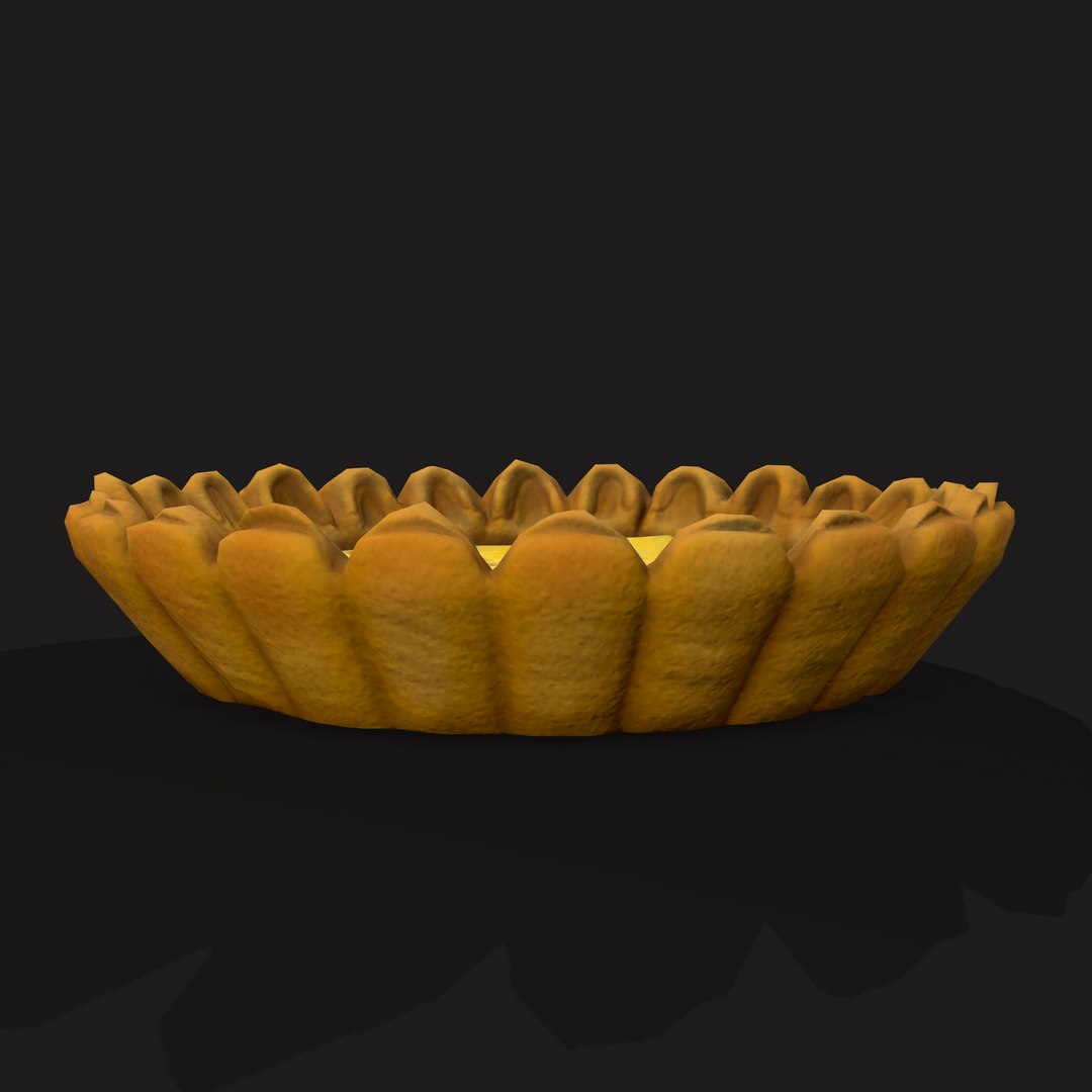 3D Custard Pie model - TurboSquid 1774929