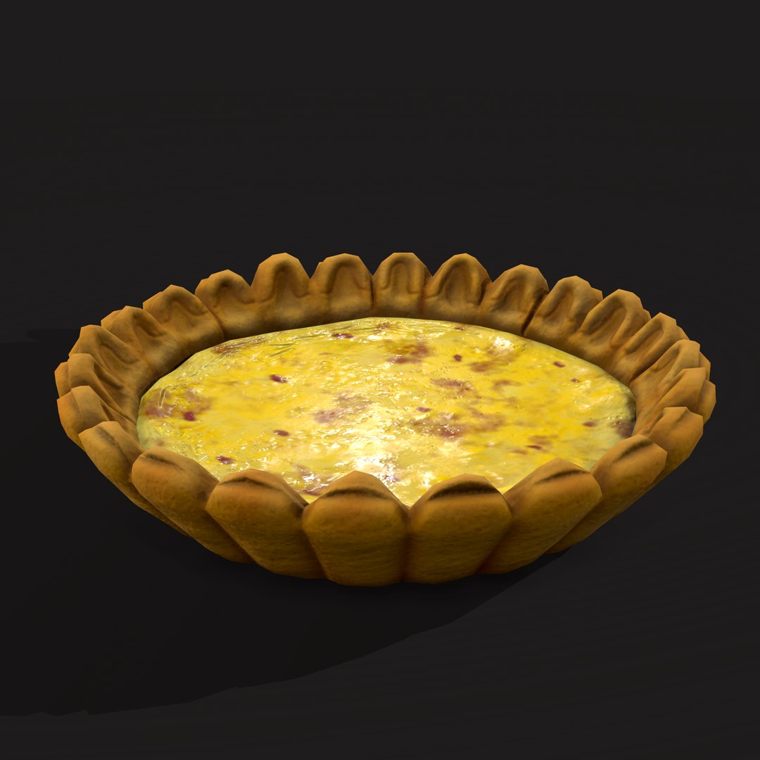 3D Custard Pie model - TurboSquid 1774929