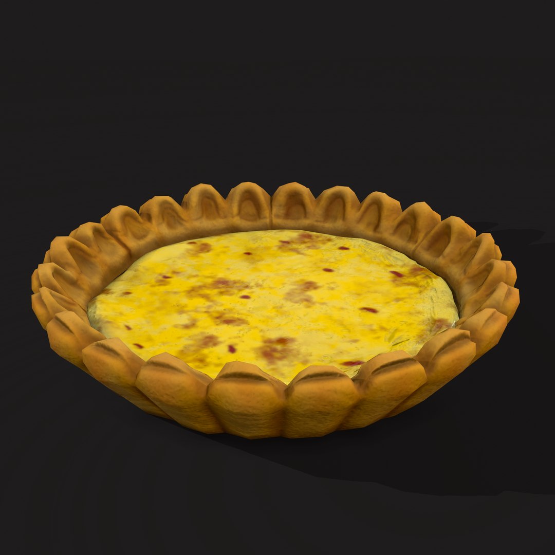 3D Custard Pie model - TurboSquid 1774929