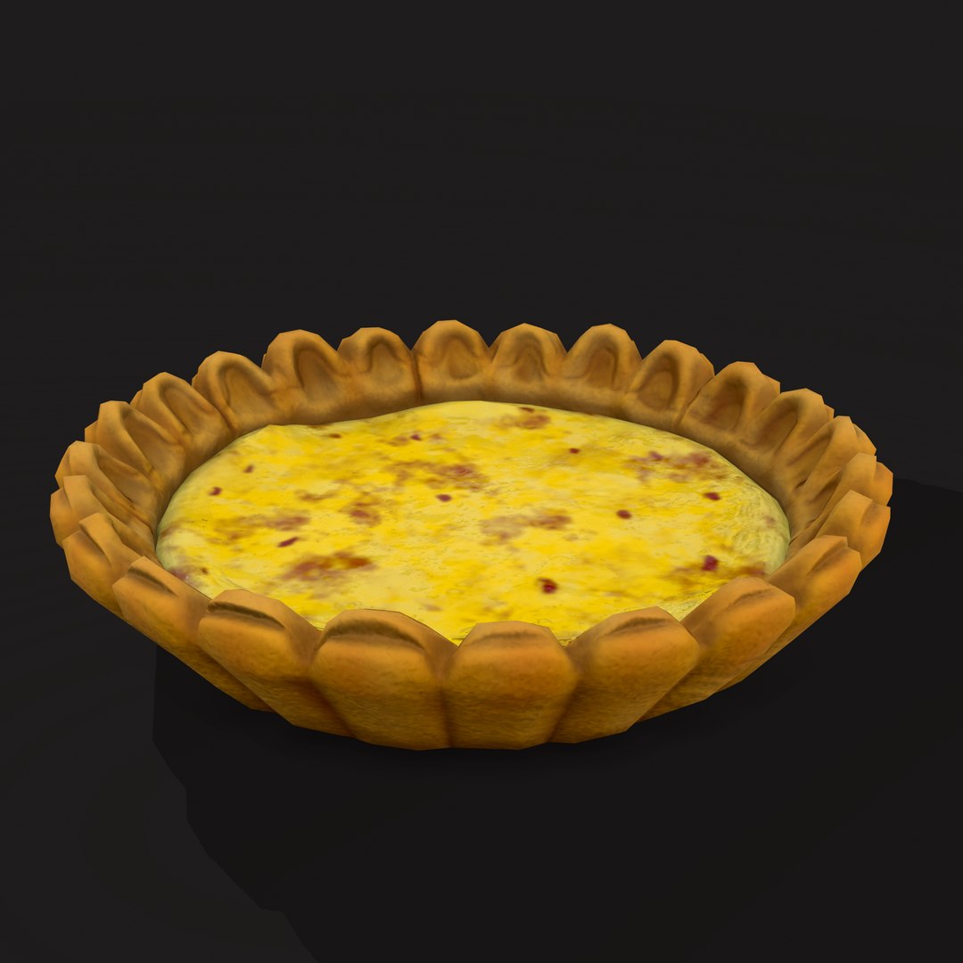 3D Custard Pie model - TurboSquid 1774929