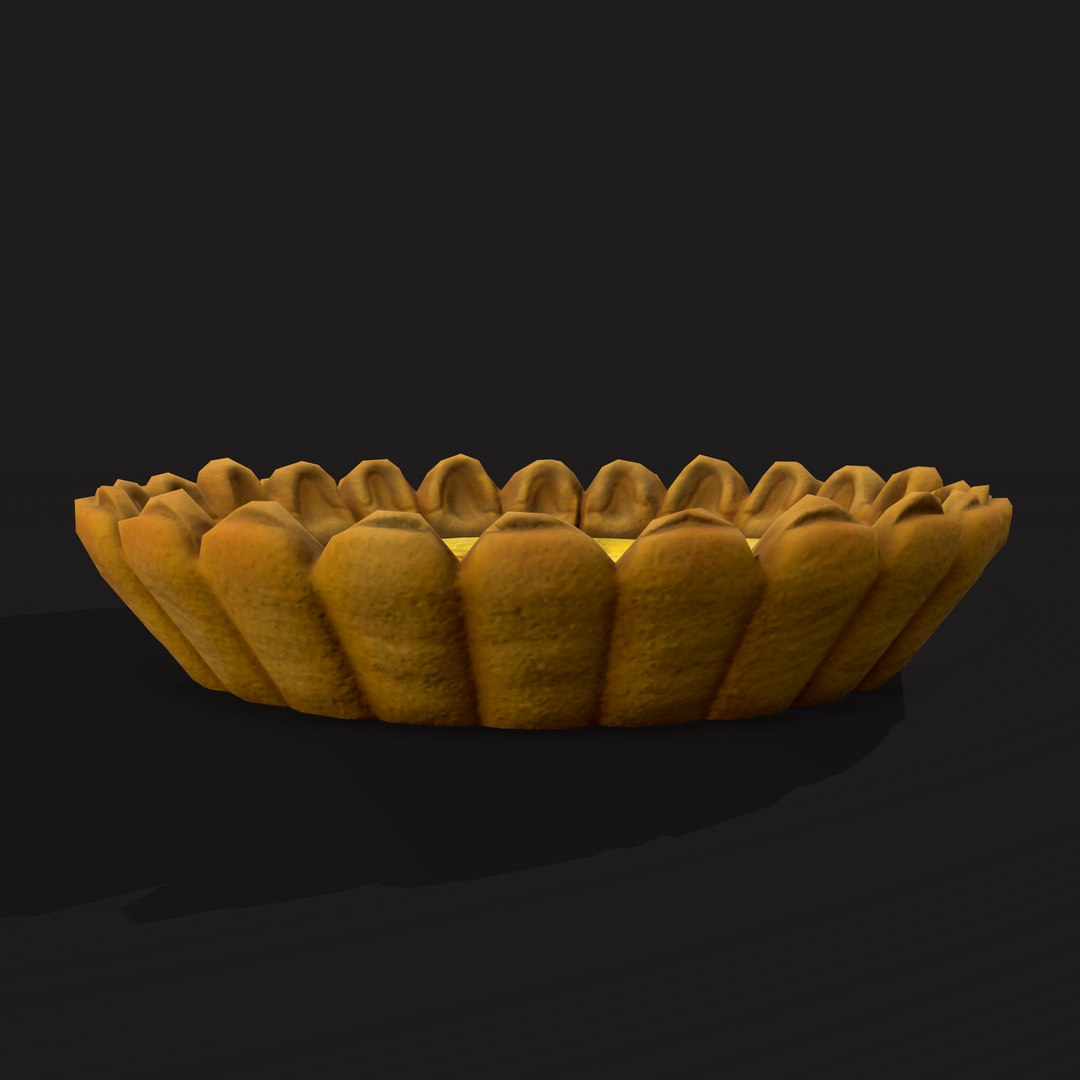 3D Custard Pie model - TurboSquid 1774929