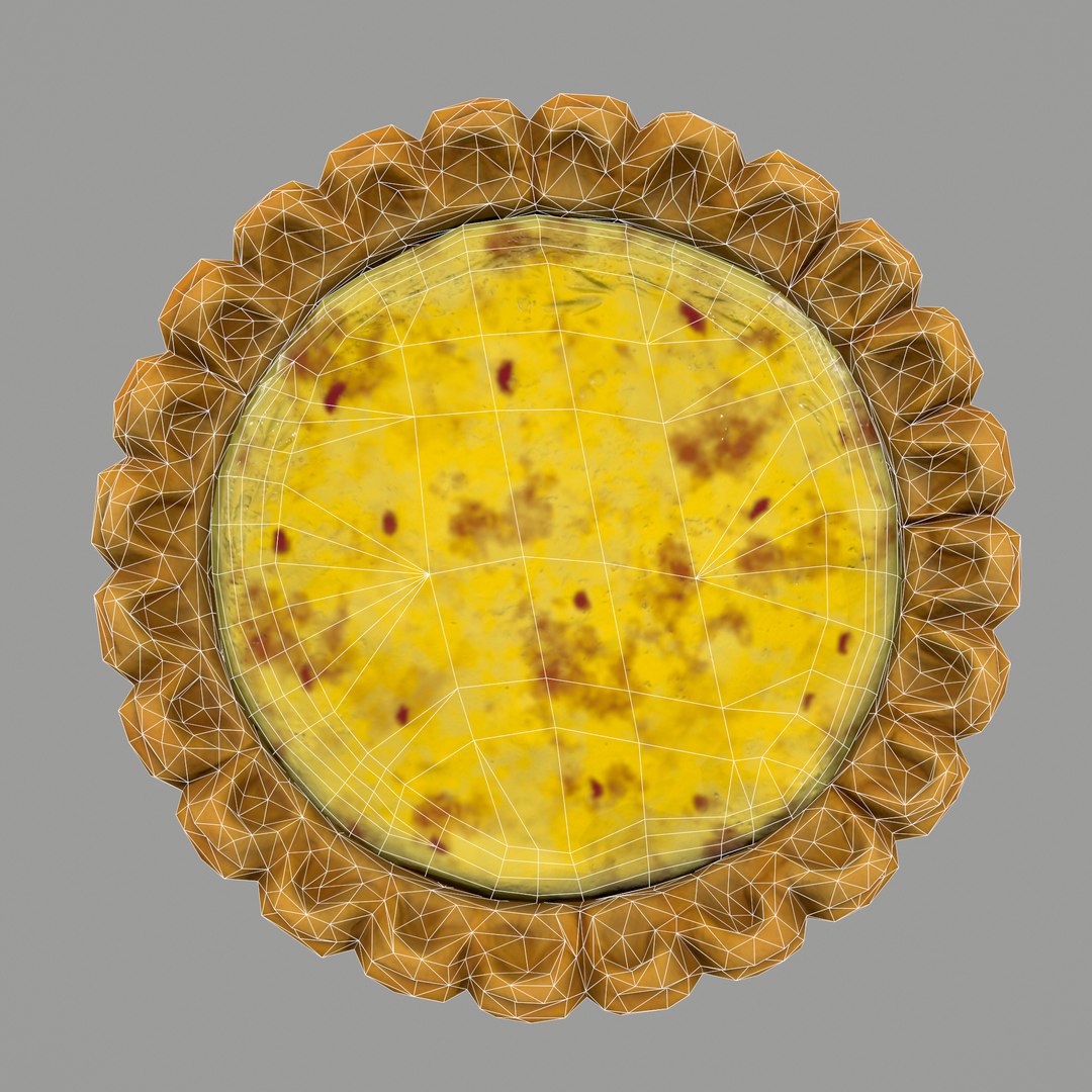 3D Custard Pie model - TurboSquid 1774929