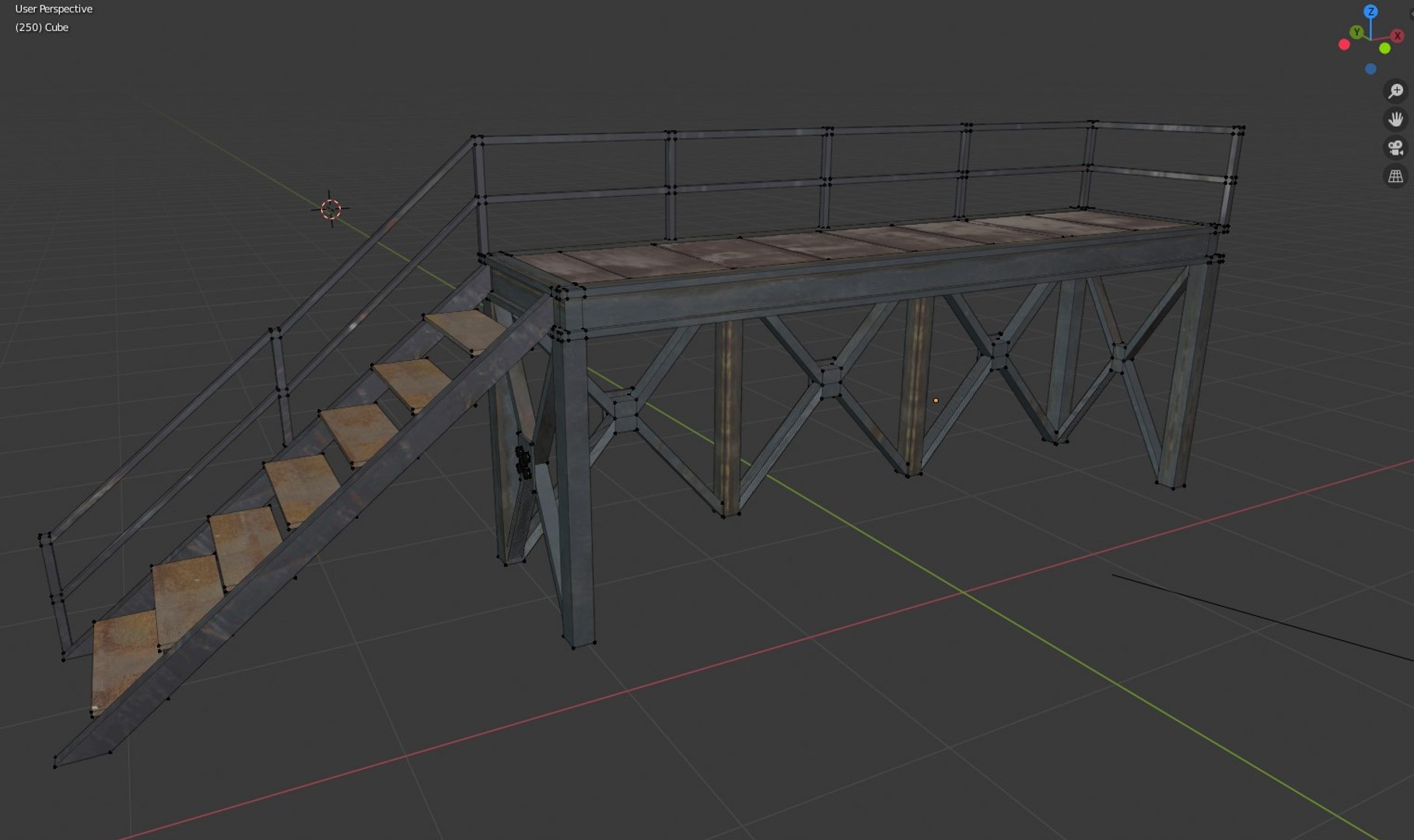 Railway Platform 3D - TurboSquid 1564208