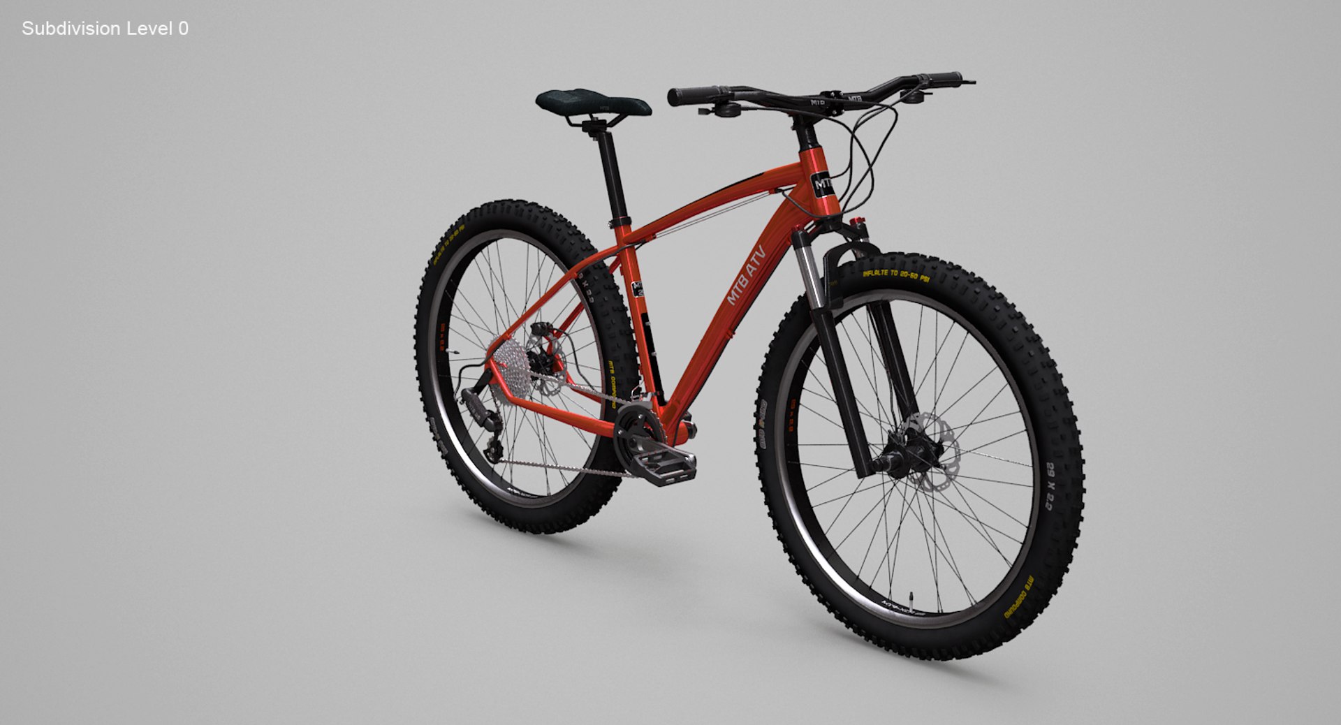 3D Model Mountain Bike - TurboSquid 1315873