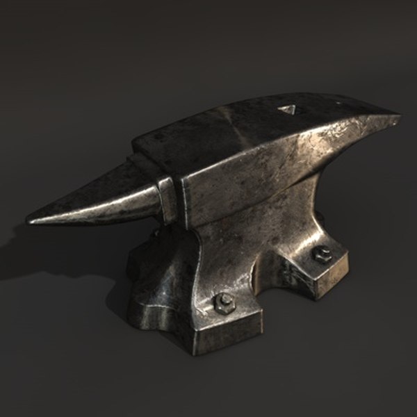 smith anvil 3d model