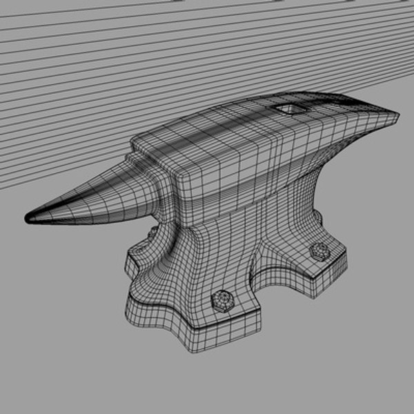 smith anvil 3d model
