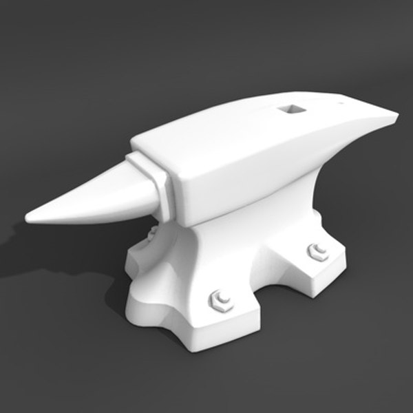 smith anvil 3d model