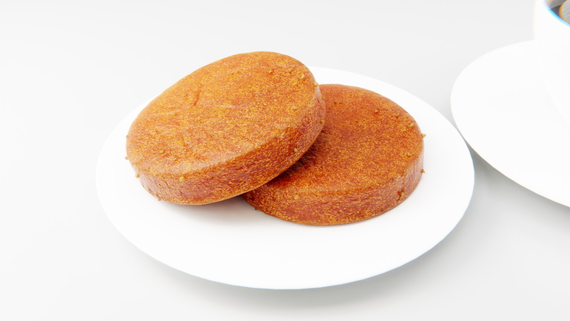 3D Model AFRICAN PANCAKES AND TEA - TurboSquid 1937808