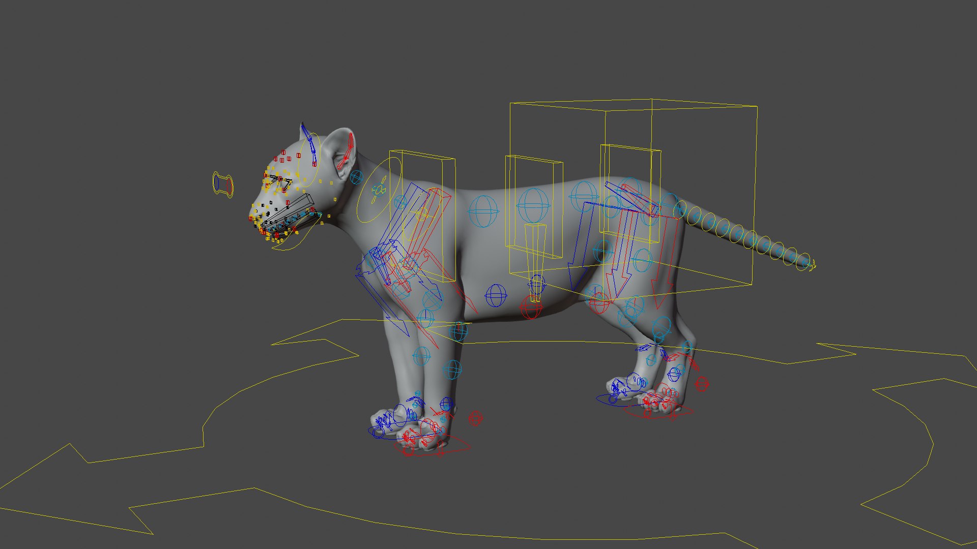 3D Baby Rigging Panthera Onca - TurboSquid 1589185