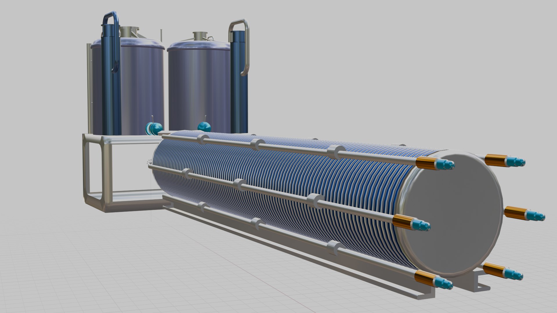 Electrolyzer 3D Model - TurboSquid 2473371