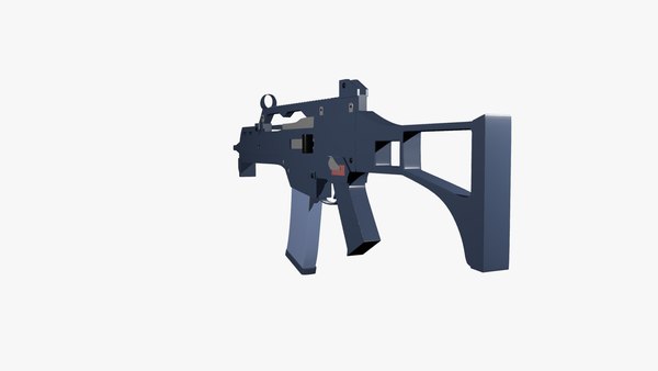 Assault Rifle G36 3D model - TurboSquid 1735595