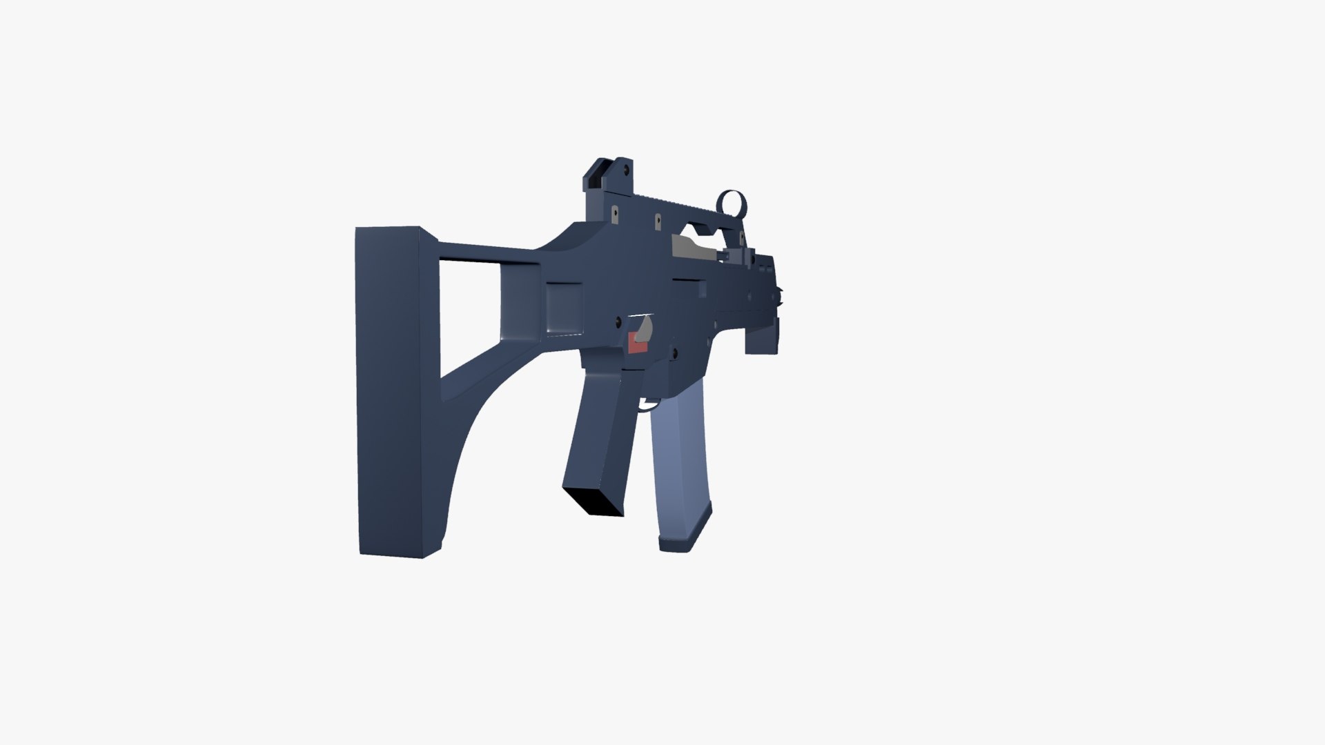 Assault Rifle G36 3D model - TurboSquid 1735595