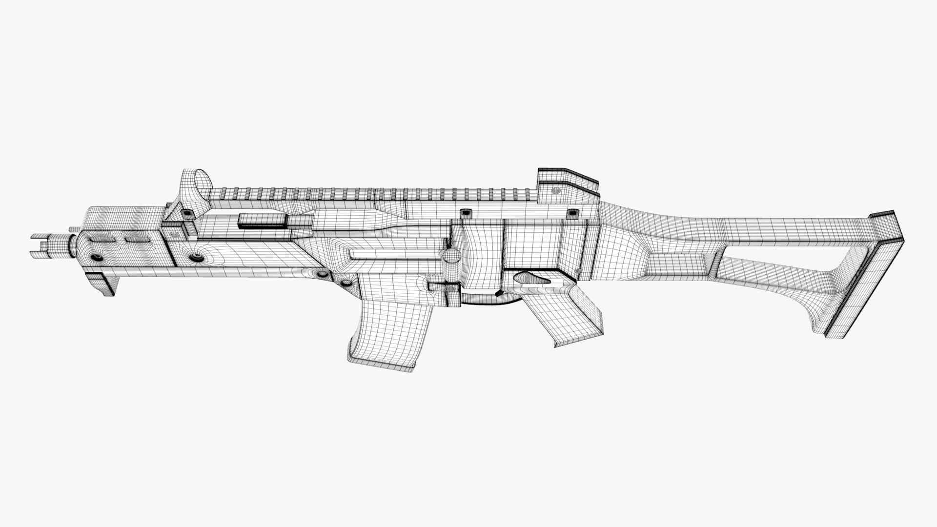 Assault Rifle G36 3D model - TurboSquid 1735595