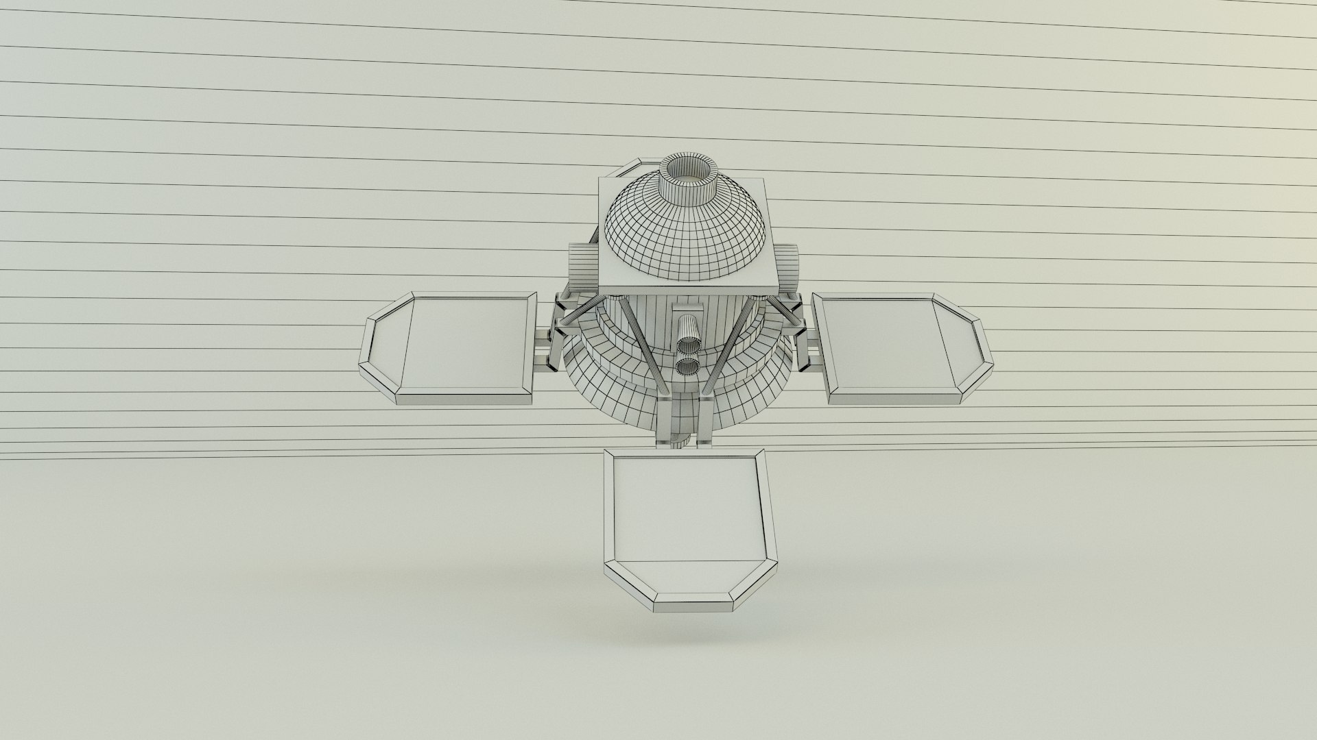 Small Communications Satellite 3D Model 3D - TurboSquid 2196049
