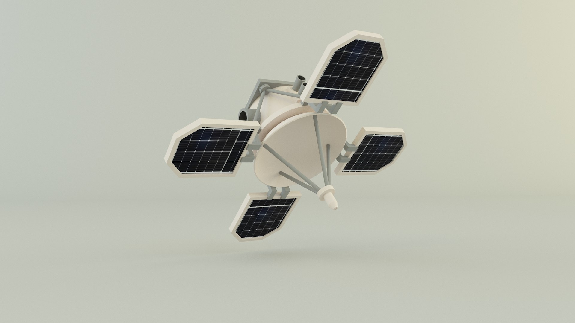 Small Communications Satellite 3D Model 3D - TurboSquid 2196049