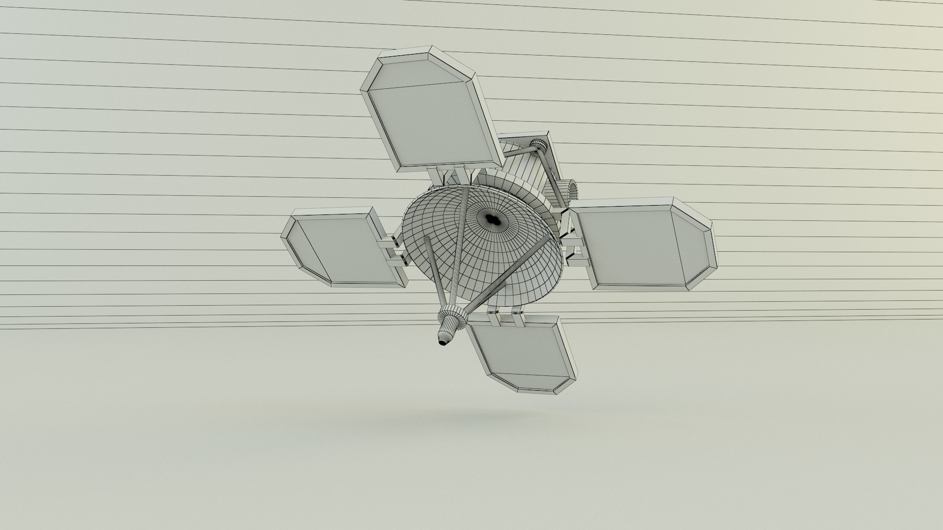 Small Communications Satellite 3D Model 3D - TurboSquid 2196049
