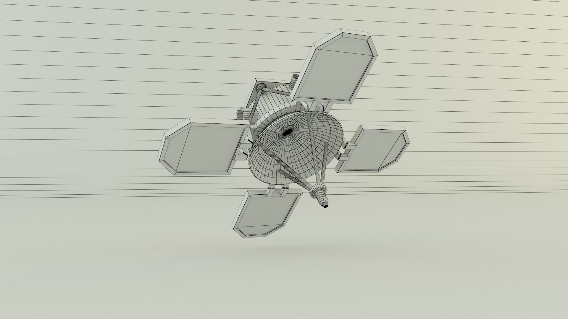 Small Communications Satellite 3D Model 3D - TurboSquid 2196049