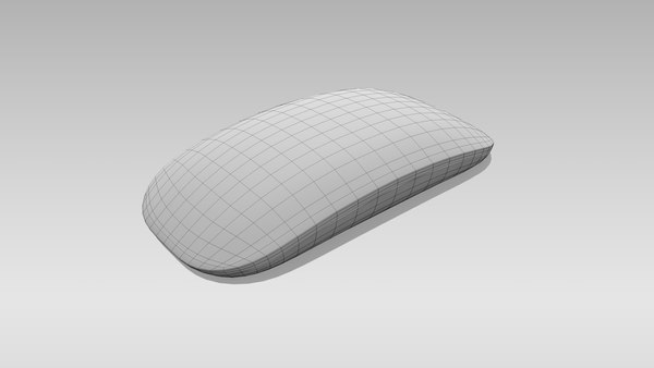 3D Magic Mouse model - TurboSquid 1746033