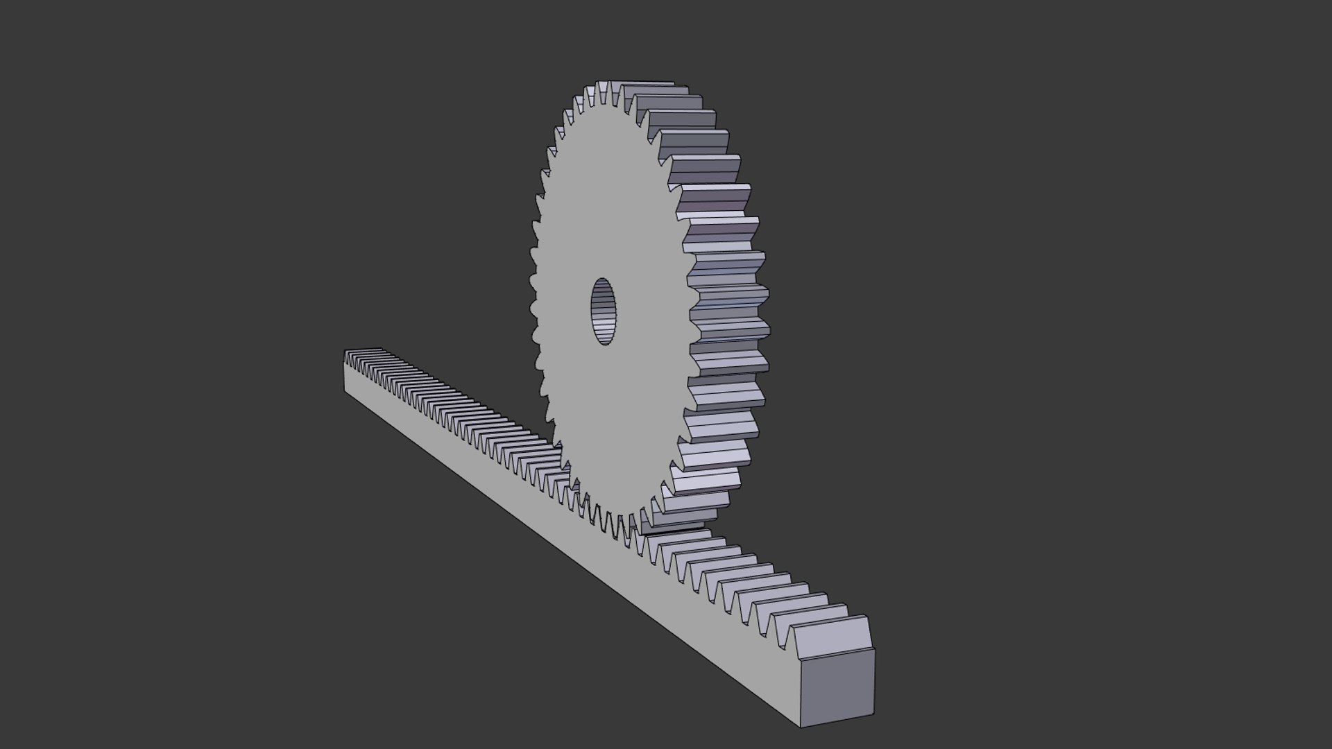 Rack Pinion 3D - TurboSquid 1423378