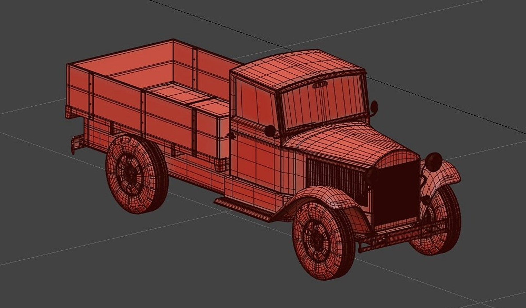 Old truck 3D model - TurboSquid 1291037