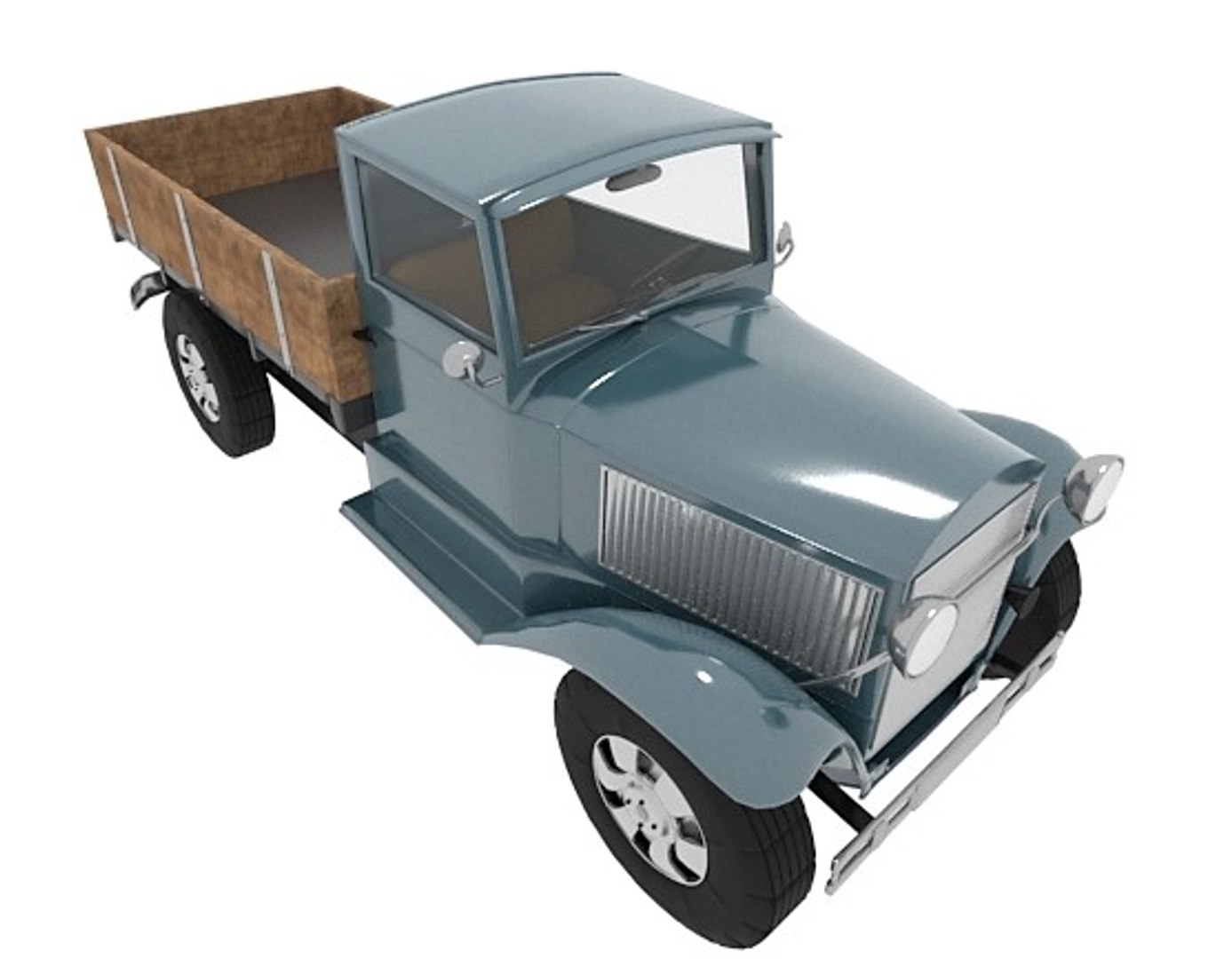 Old truck 3D model - TurboSquid 1291037