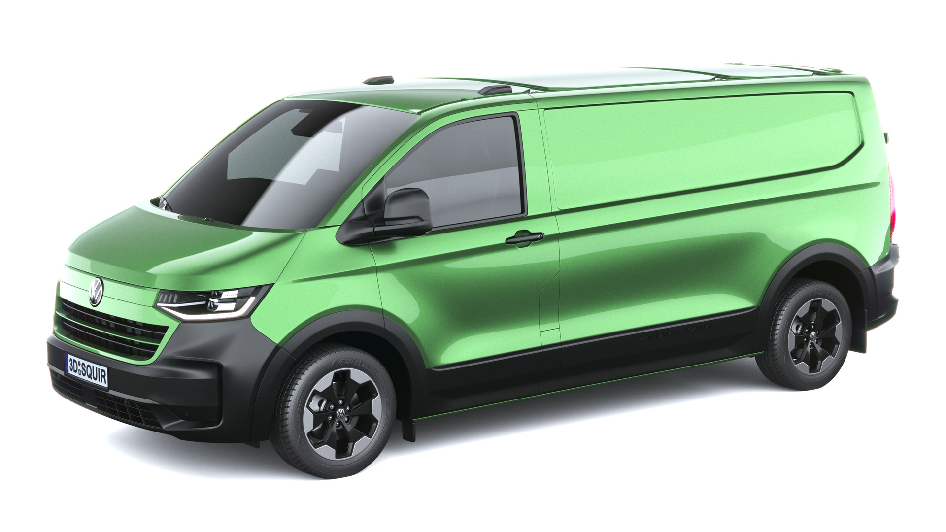 Volkswagen Transporter T7 Panamericana LWB 2025 3D-Modell - TurboSquid ...