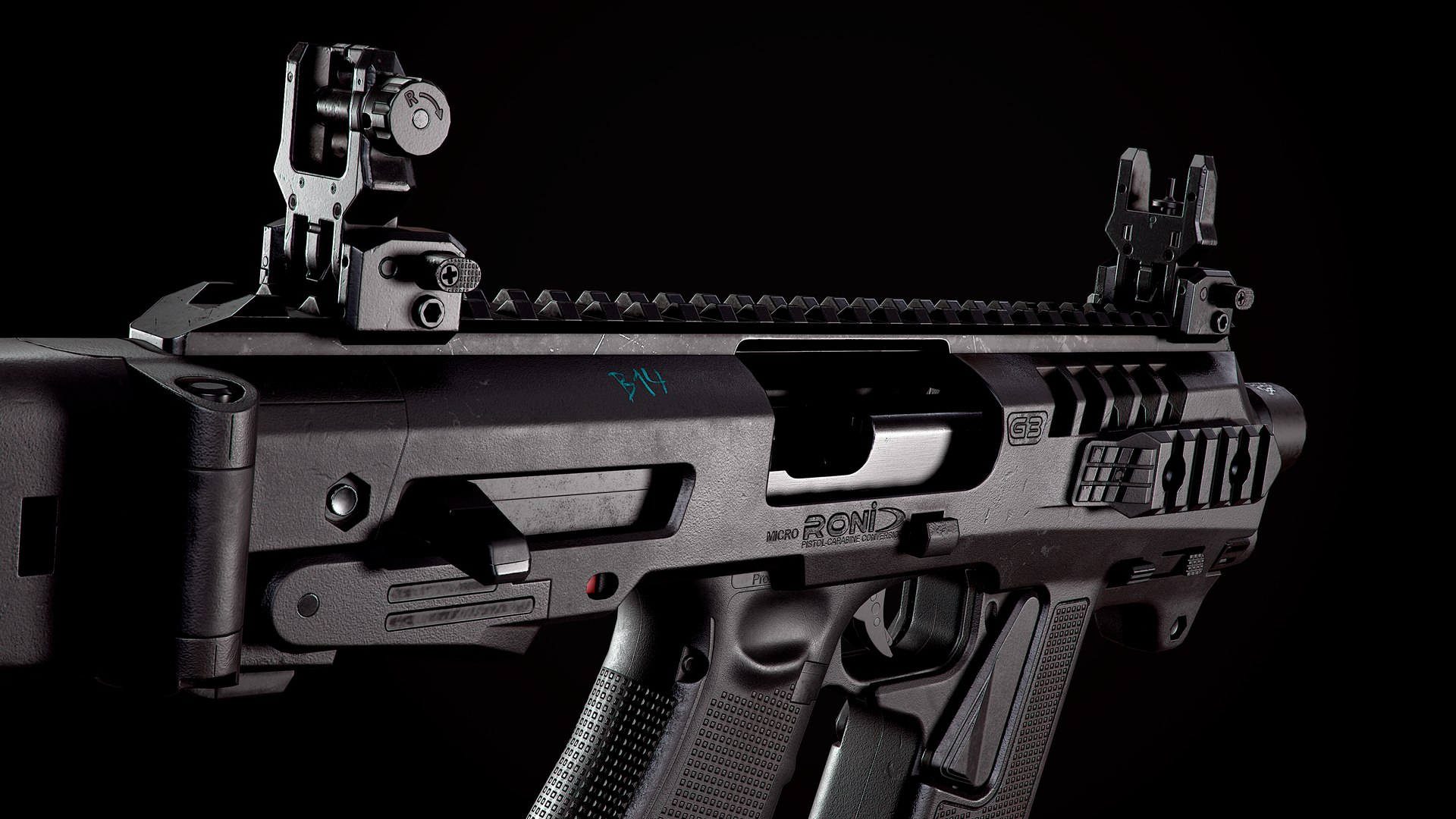 3D Caa Micro-roni G3 Roni Model - TurboSquid 1582826