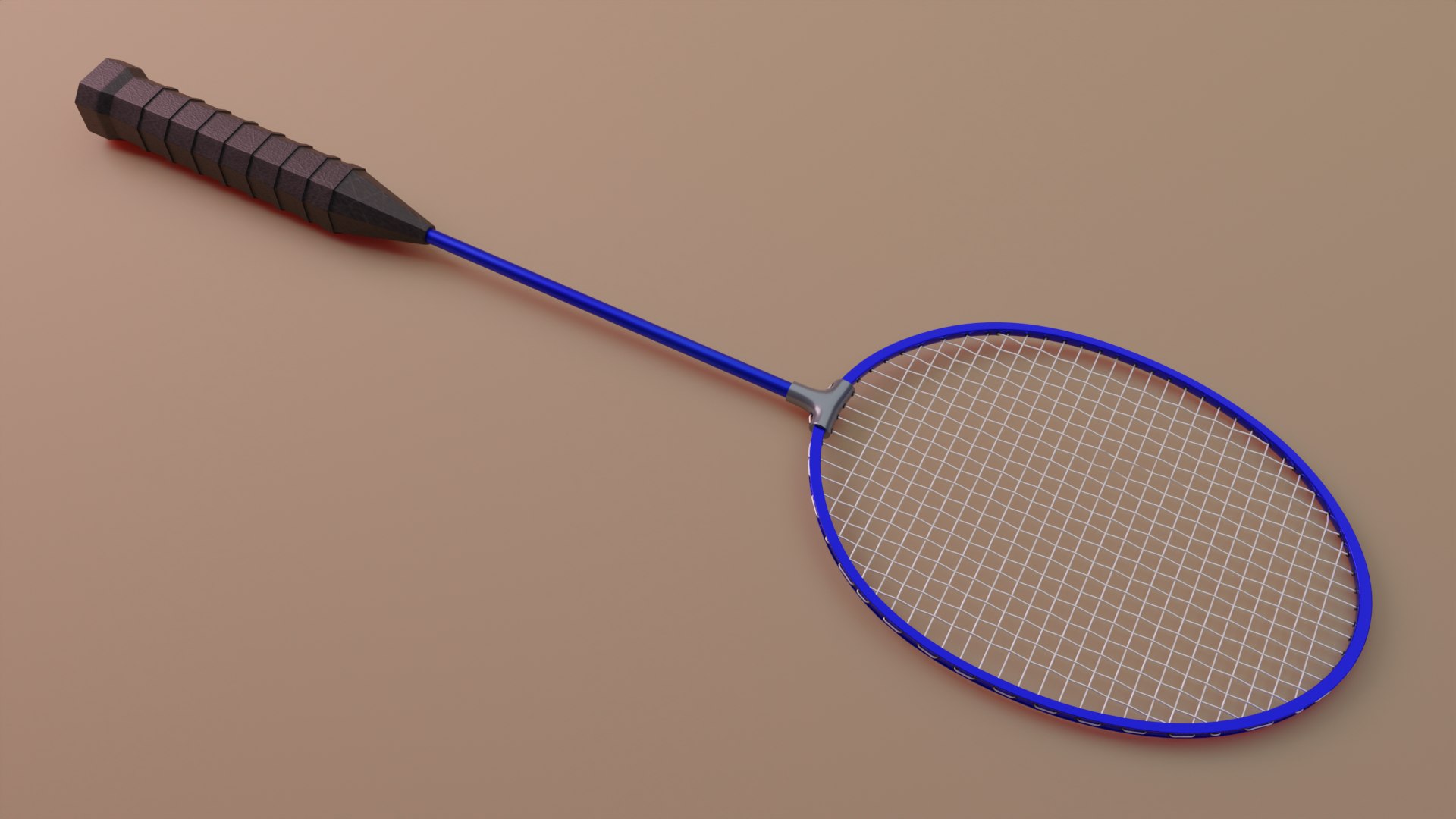 3D Badminton Racquet - TurboSquid 2043082