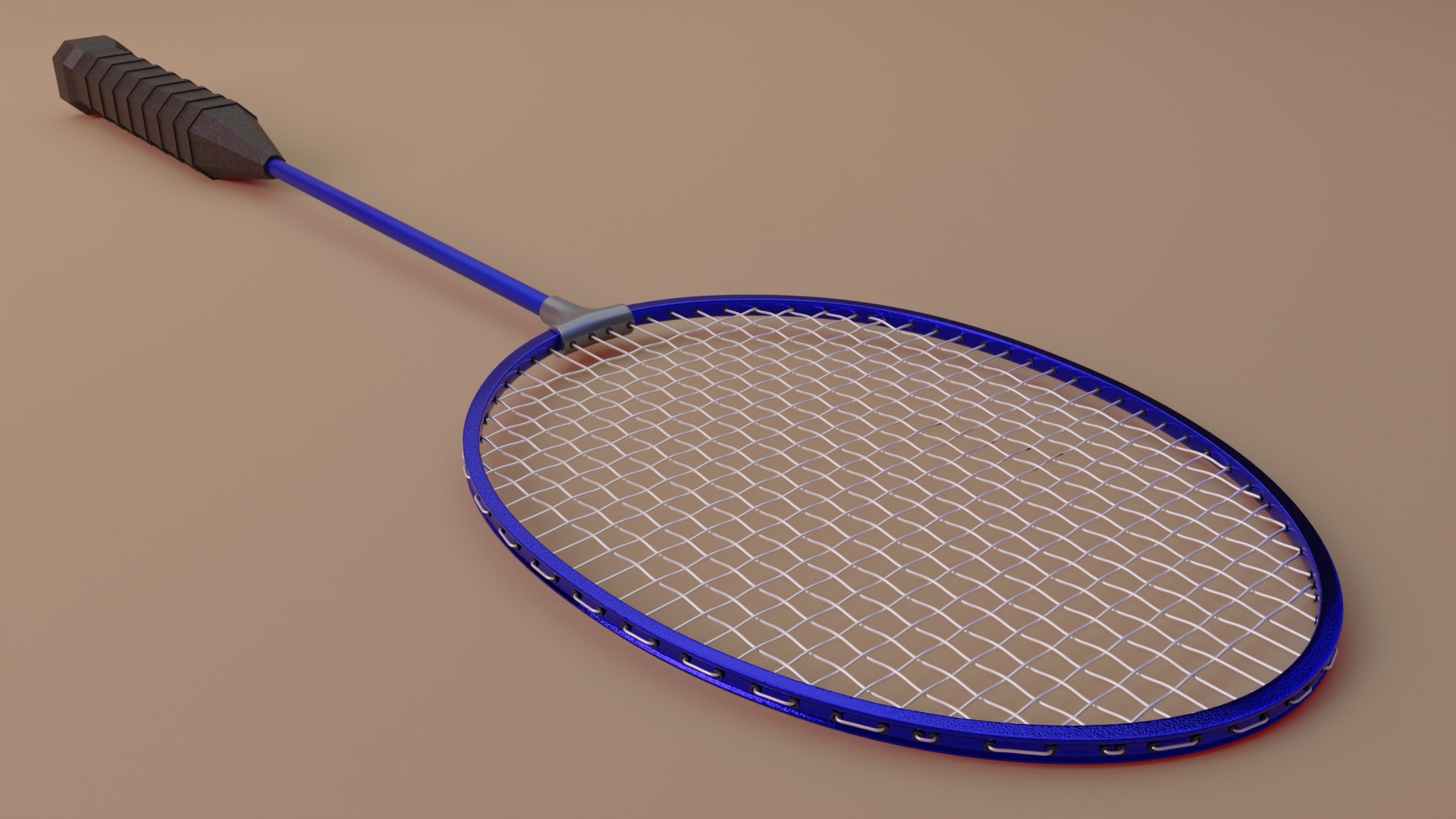 3D Badminton Racquet - TurboSquid 2043082