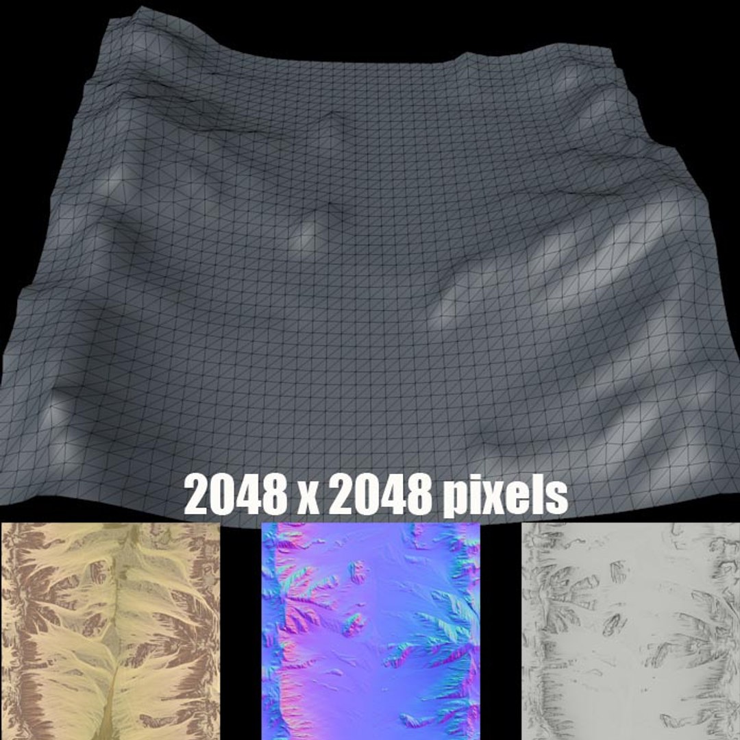 Mountain Games Maps C4d